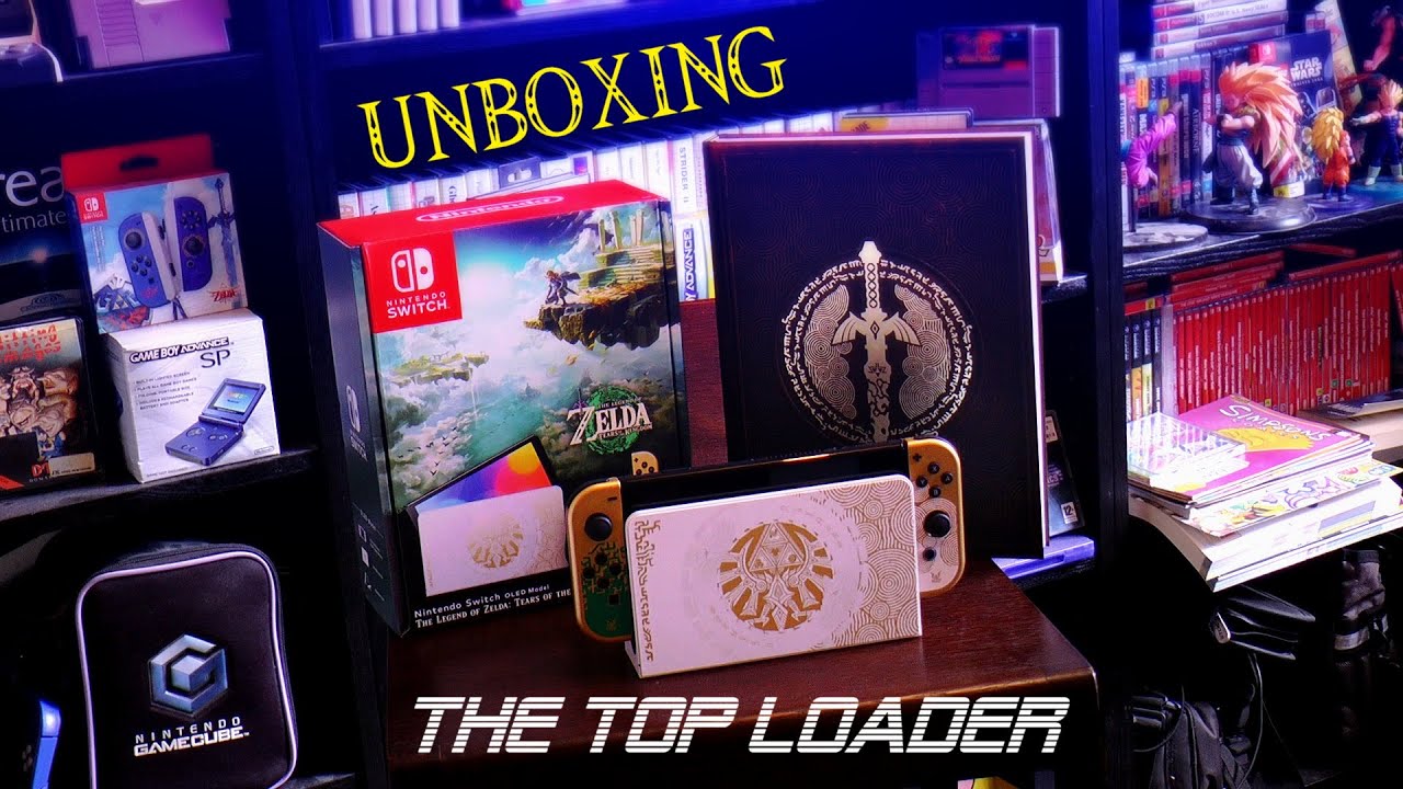 Tears of the Kingdom OLED SWITCH UNBOXING | The Top Loader | #zelda # ...