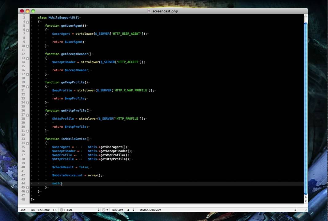 Mobile Device Detection Script In Php Tutorial Part 1 Youtube 8496