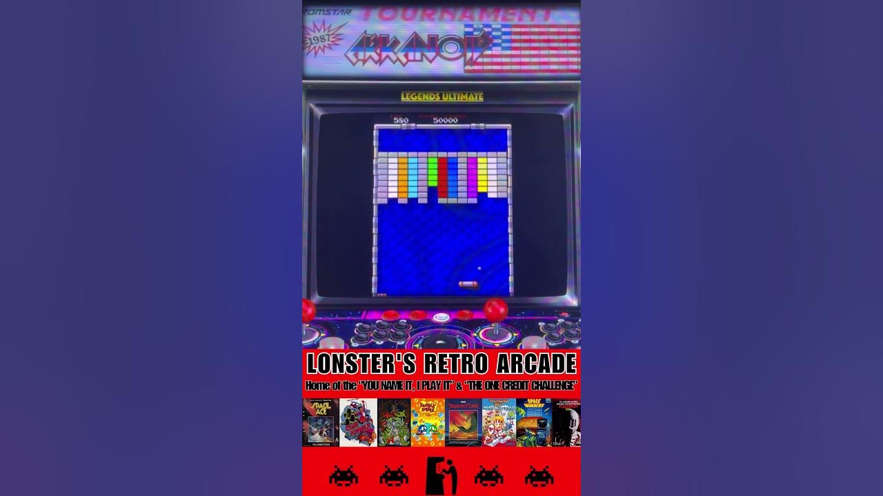🍬Break Some Bricks: Tournament Arkanoid - Arcade Teaser Trailer🕹️ #arkanoid #arcade #atgames ...