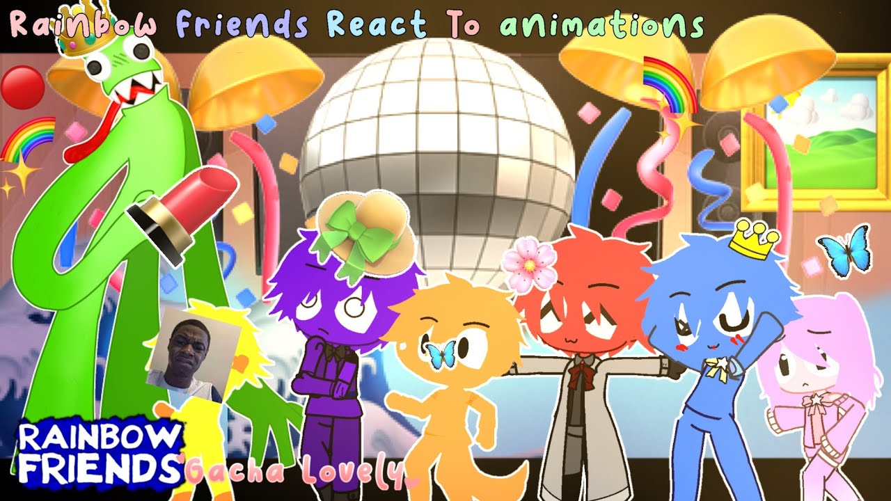 🌈🤍Rainbow friends react to MEMES and ANIMATIONS ~part 8 my AU |🤍🌈 - YouTube