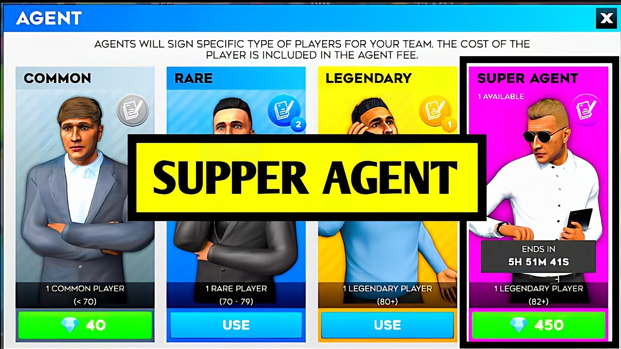 DLS 24 SUPER AGENT | DLS 24 | DLS 24 NEW FEATURES | DREAM LEAGUE SOCCER ...
