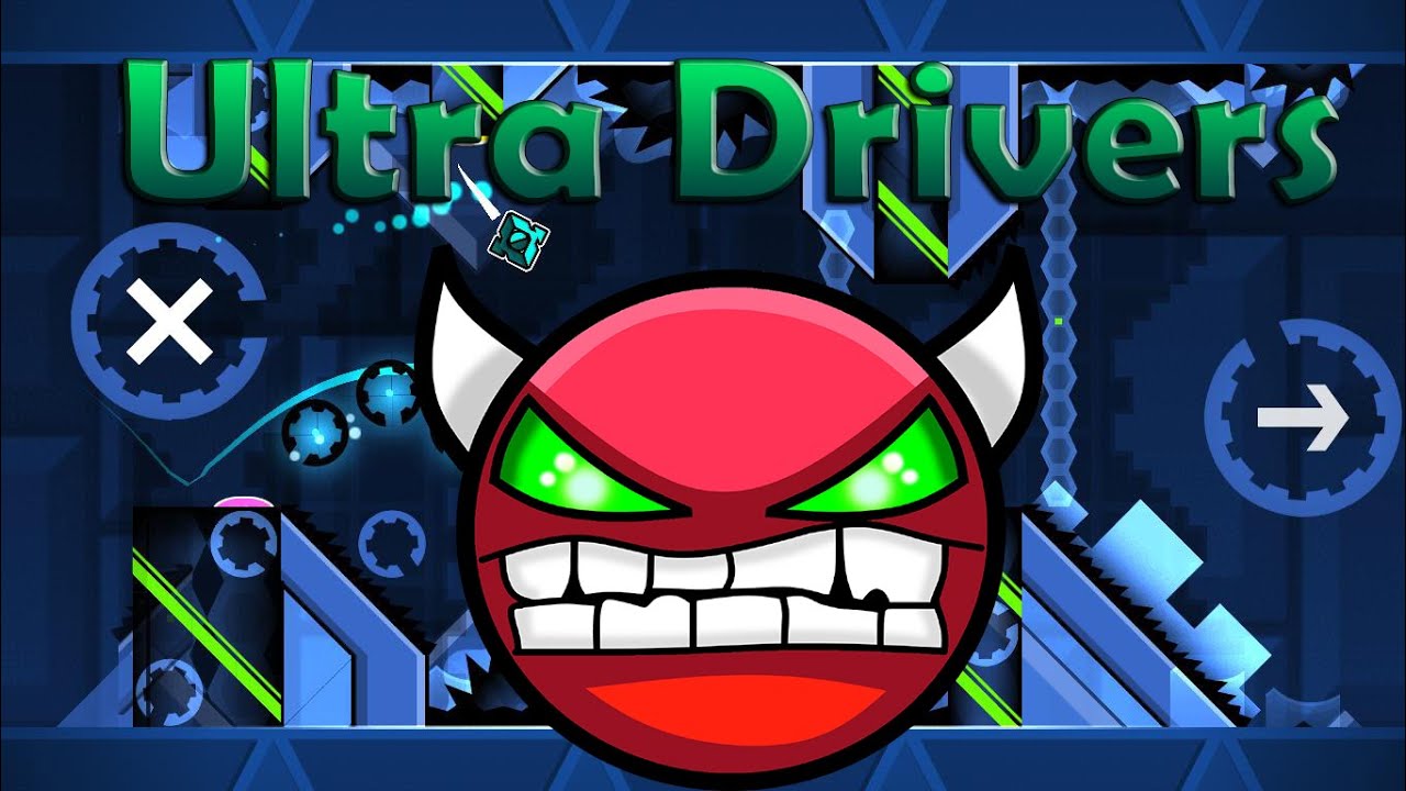 Ultra Drivers (Medium/Hard Demon) - Geometry Dash 2.0 - YouTube