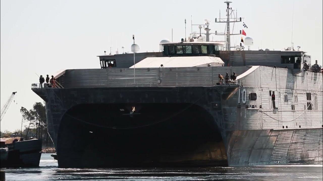 USNS Burlington T EPF 10 - YouTube