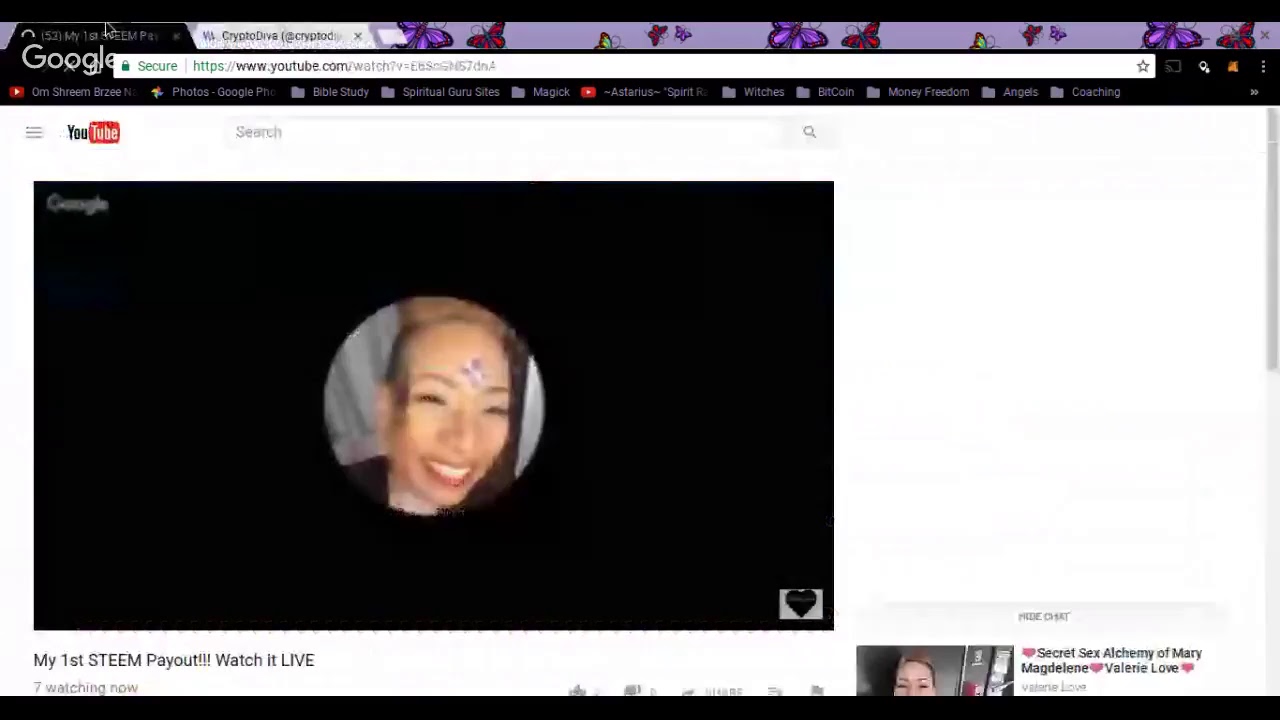 My 1st STEEMIT Payout!!! Watch it LIVE - YouTube
