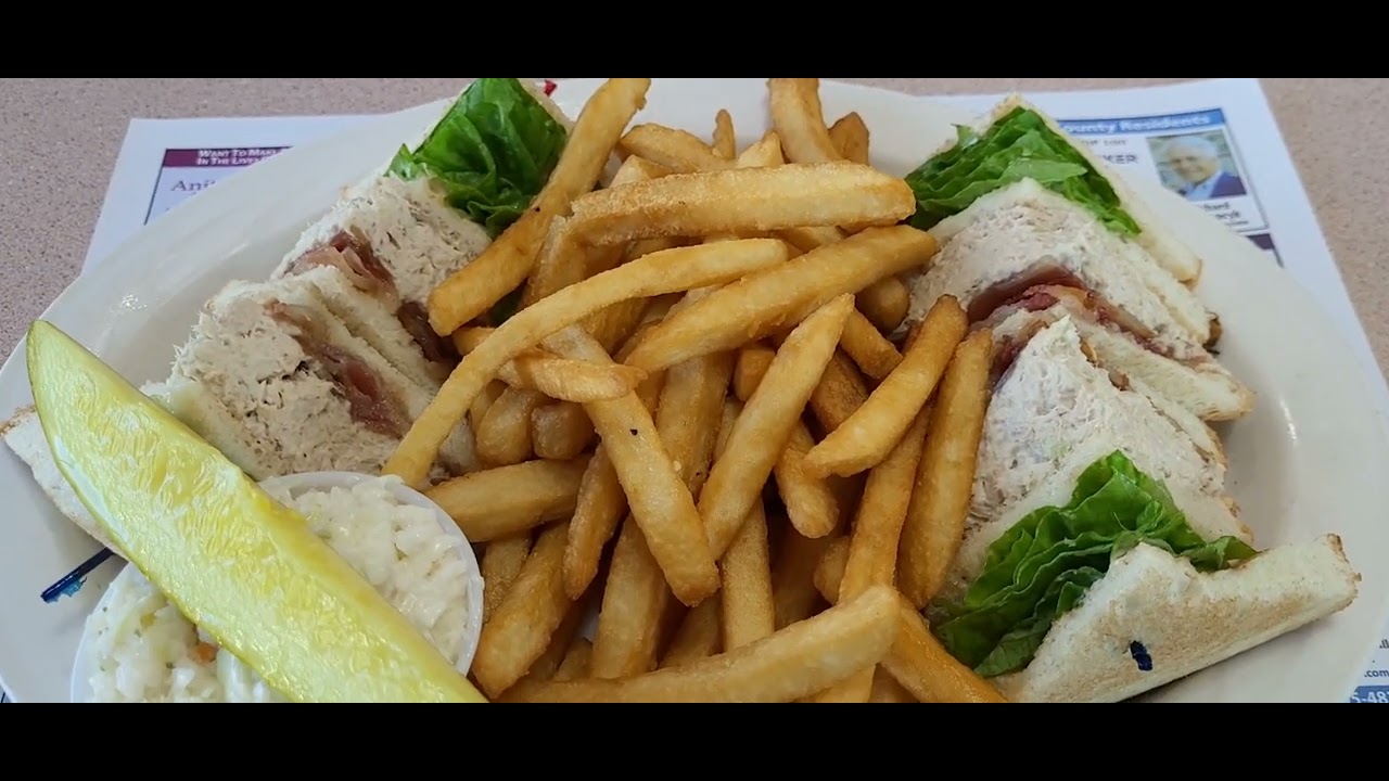 Triple Decker Tuna Fish w Fries - YouTube