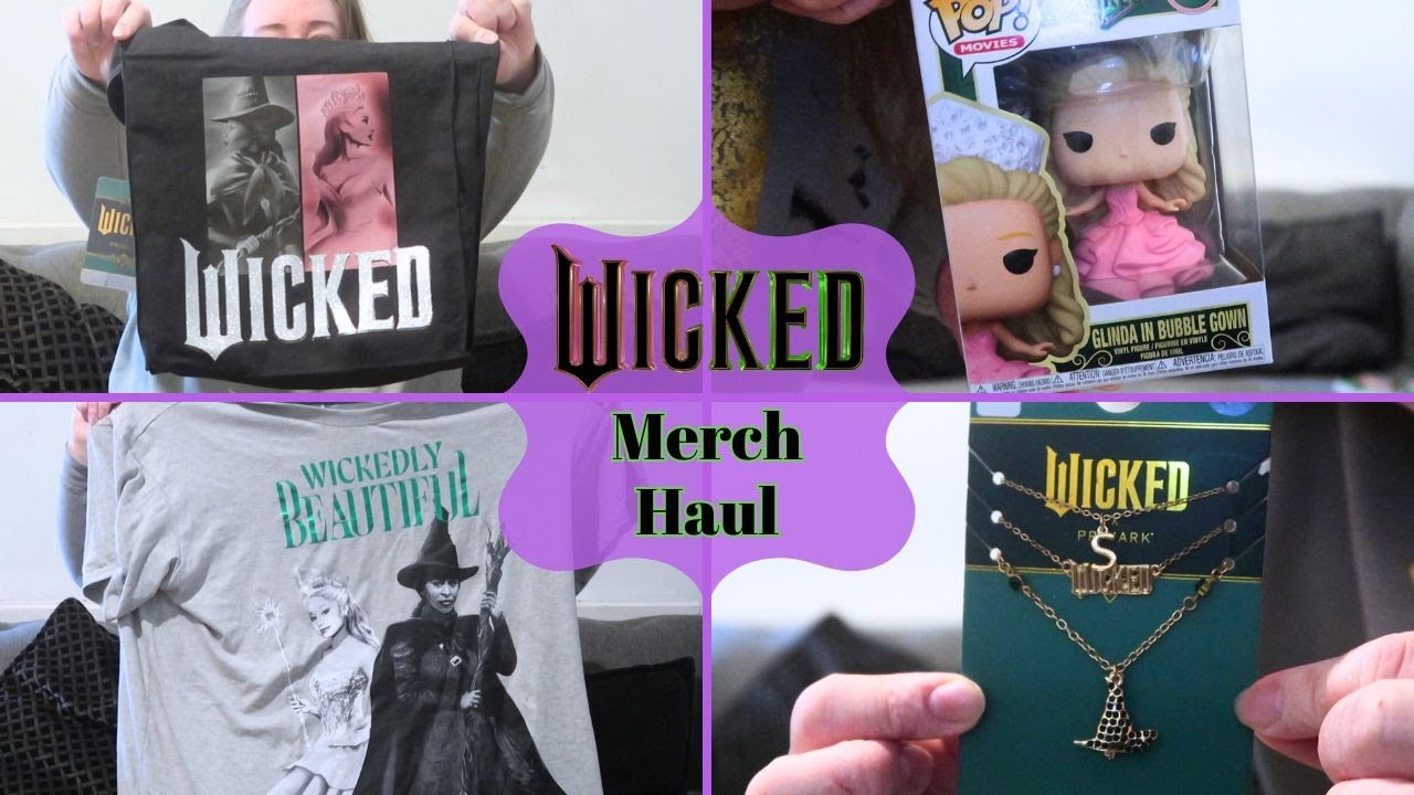 Wicked Movie Merch Haul - YouTube