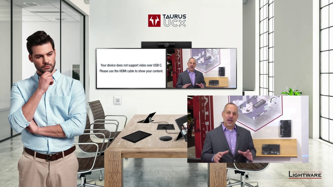 Lightware Taurus UCX Powered Meeting Room [JAPANESE] - YouTube