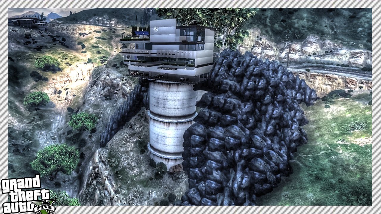 Epic Rock Side Manor - GTA 5 MOD - YouTube
