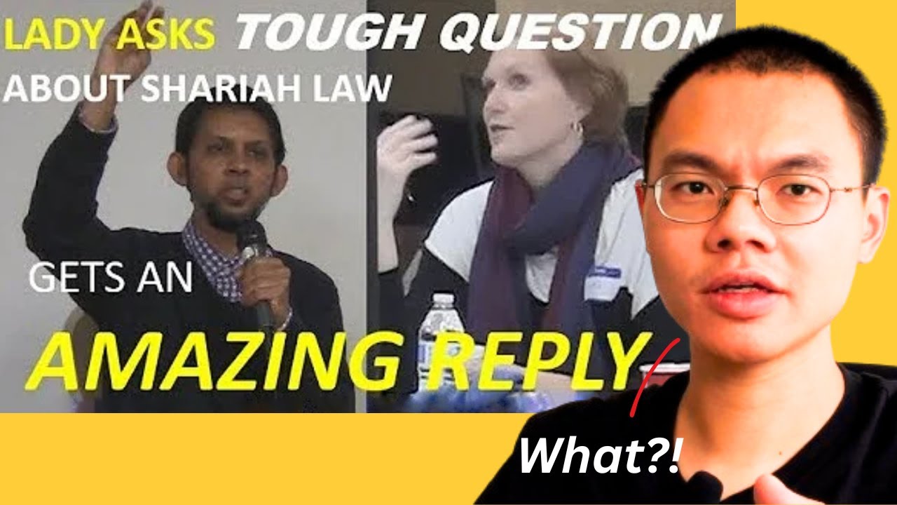 A christian lady asked Shariah law - YouTube