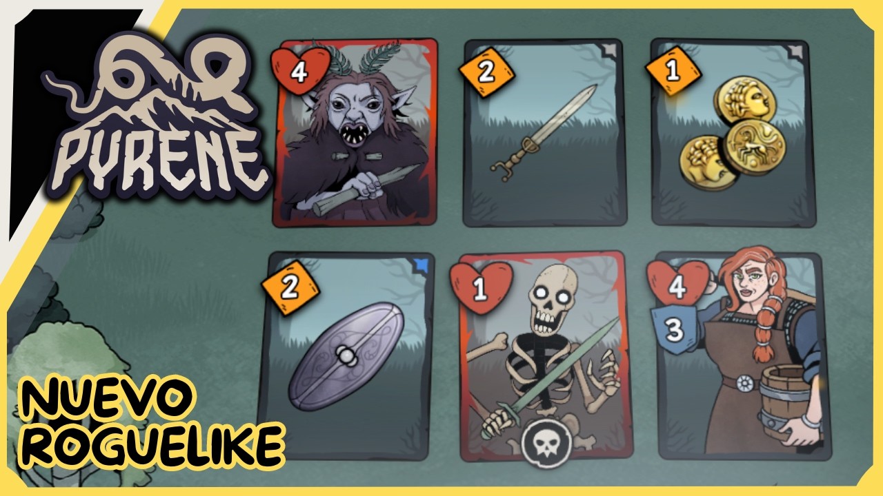 EXCELENTE ROGUELIKE DE CARTAS (LANZAMIENTO) | Pyrene - YouTube