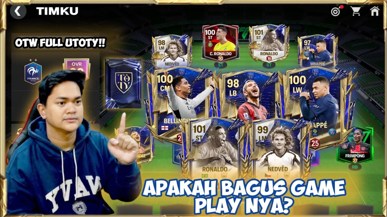 OPEN PACK DAN BUILD TEAM FULL UTOTY! MBAPEE UTOTY LARINYA NGEBUT COY ...