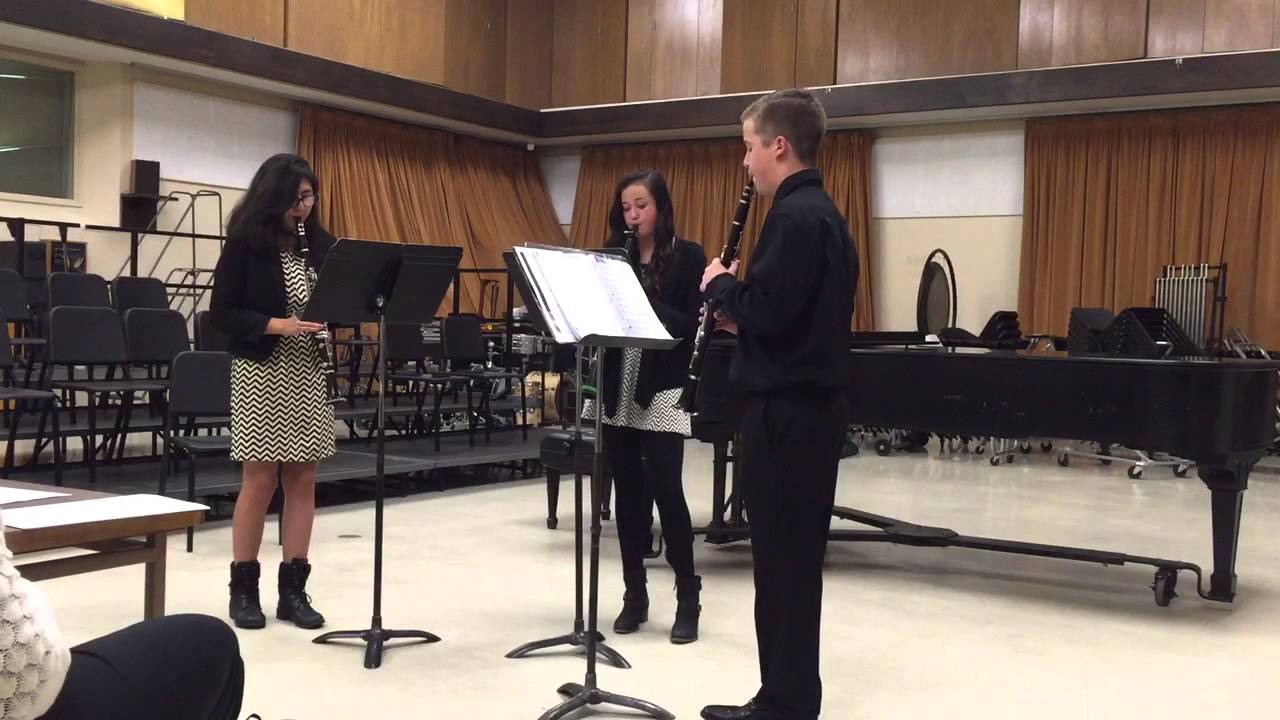 Turlock Junior High Bands ~ CMEA Solo & Ensemble Fest ~ Clarinet Trio ...