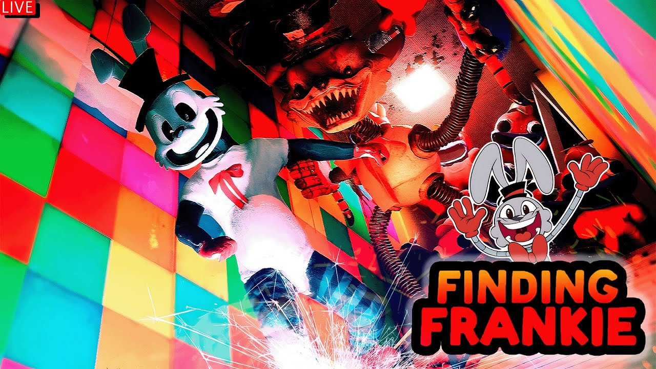 Finding Frankie || horror parkour with fall guys maps!!! - YouTube