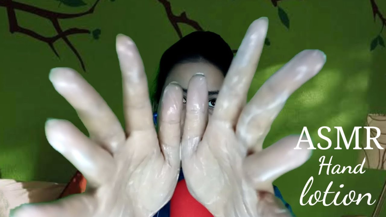 ASMR Lotion & Oil Sounds With Only Hand Movements - YouTube