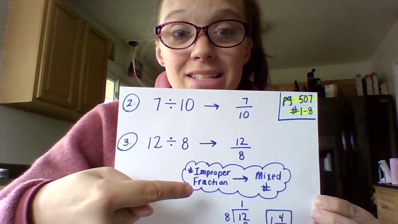 Dividing Fractions Day 2--More Help**Learning from Home - YouTube