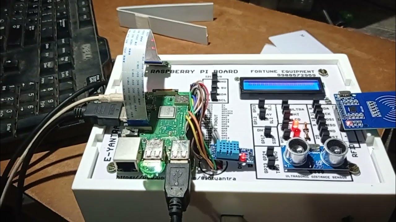 JNTU IOT LAB ECE RASPBERRY PI REMOTE SERVER FLASK CONTROL LEDS FROM NETWORK - YouTube