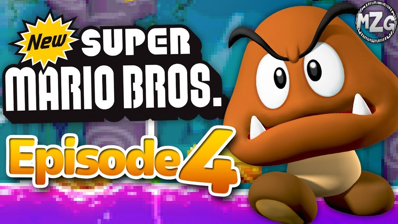 New Super Mario Bros. DS Gameplay Walkthrough - Episode 4 - World 4 ...