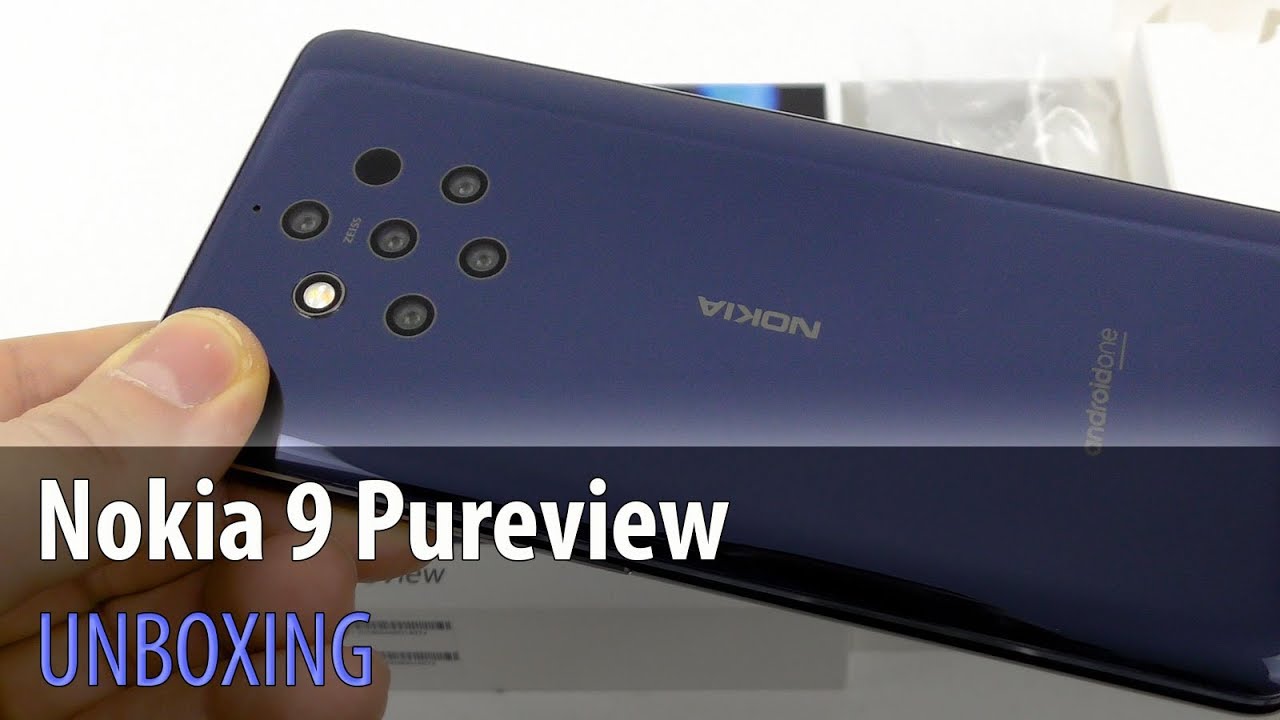 Nokia 9 Pureview Unboxing (5 Camera Phone With Zeiss, Leight Technology ...