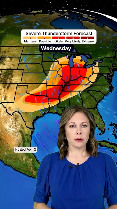 Tornado Outbreak Expected Today In Midwest, South - YouTube