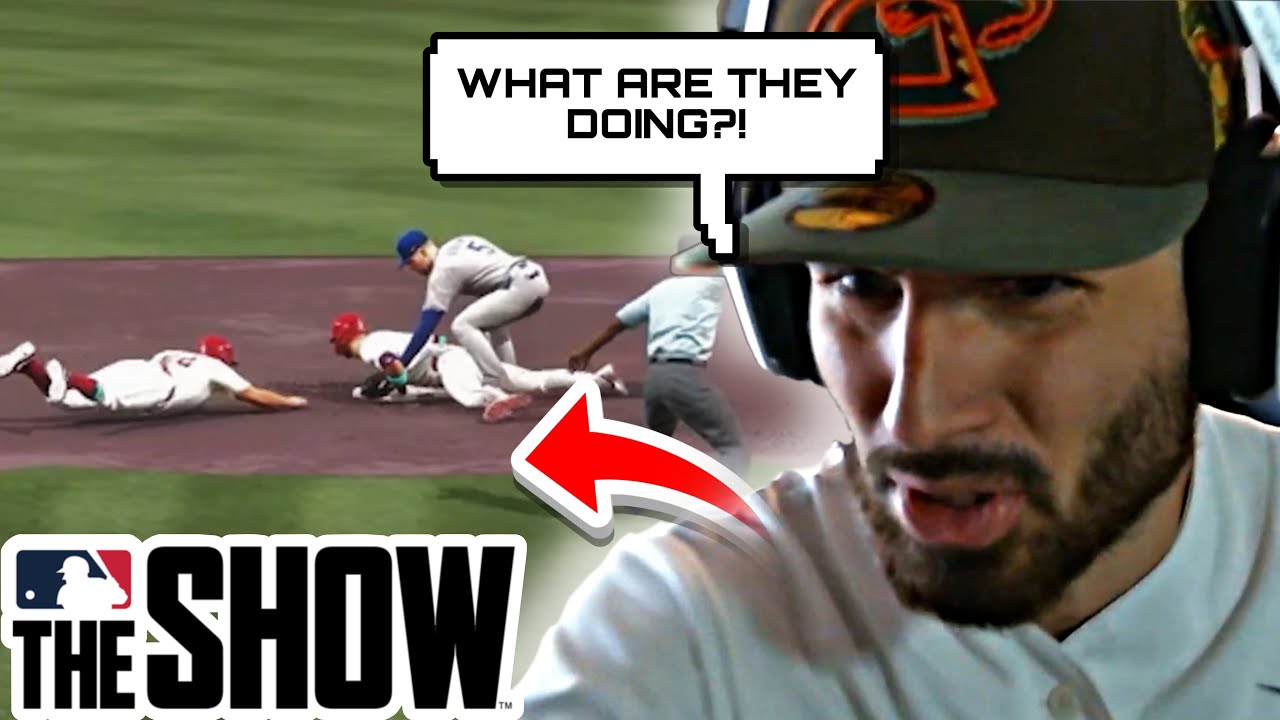 2K PLAYER PLAYS MLB THE SHOW FOR THE FIRST TIME... - YouTube
