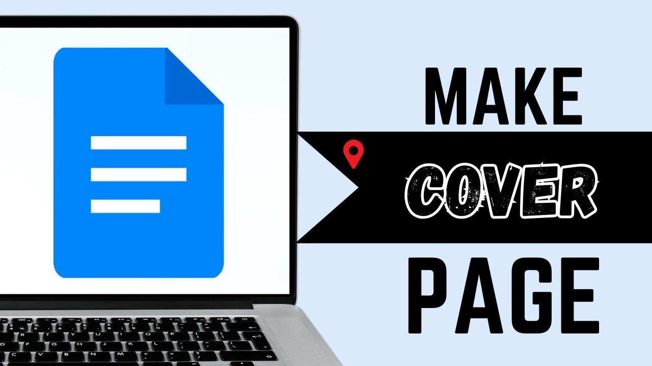 How to Make a Cover Page on Google Docs - YouTube