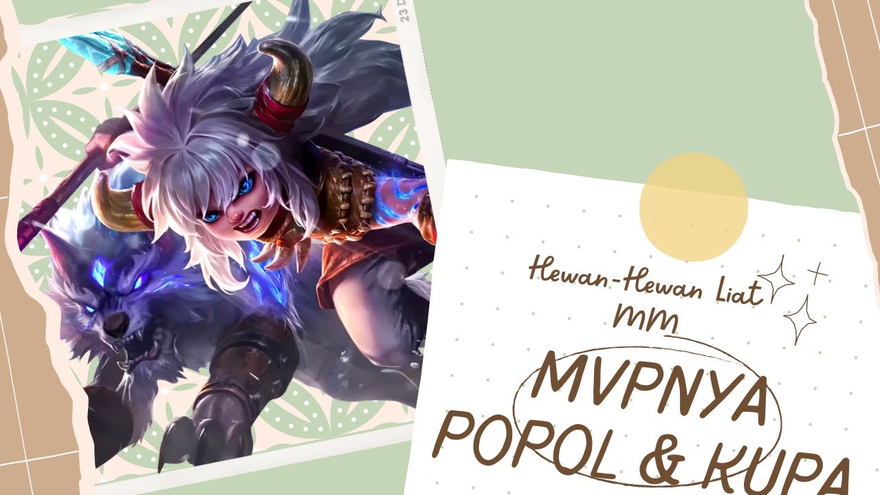 Build MM | popol & kupa | MVP bareng yukk #mlbb #mm #popolandkupa #mvp ...