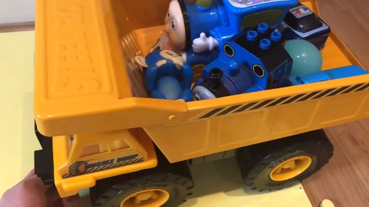 JCB Toy Dumper Truck Video For Children | Learn colors with JCB Toys ...