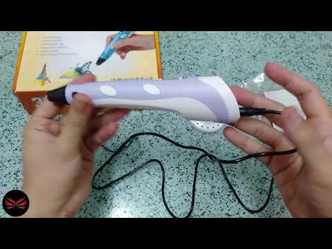 3D 3Dpen 2 demo First Time Using 3d pen - YouTube