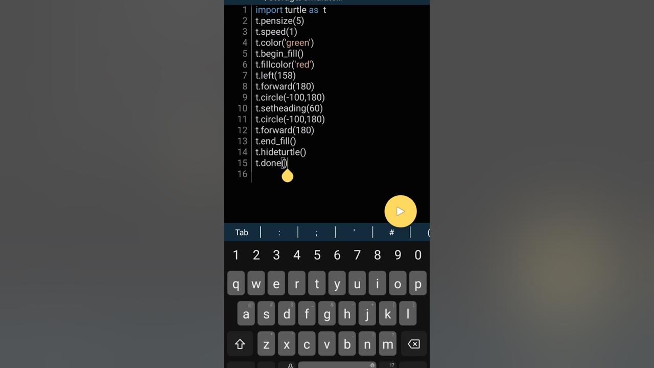 Pythonda Yurak Chizish Python Pythonprogramming Pythontutorial Python3 Pythonbeginner 2506