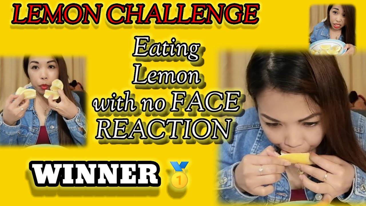 WINNER on LEMON CHALLENGE/ EATING LEMON WITH NO FACE REACTION - YouTube