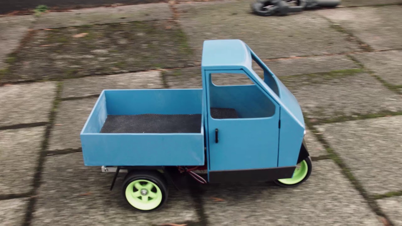 APE - RC MODEL (home made, scale 1:7) - YouTube