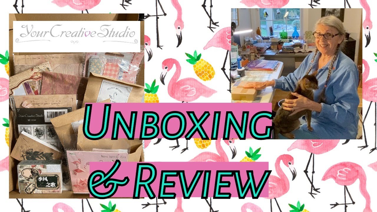 Unboxing & Review for Your Creative Studio Subscription Box! #yourcreativestudio - YouTube
