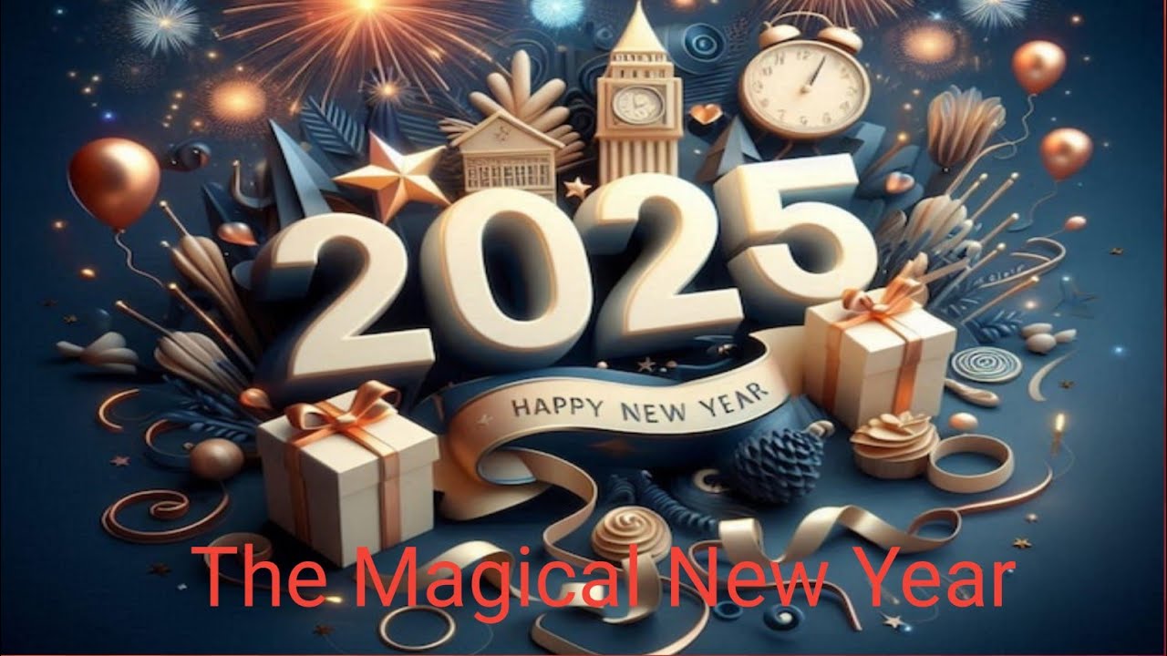The Magical New Year 🎊🎊/New year/ New year celebration 🎉🎉 - YouTube