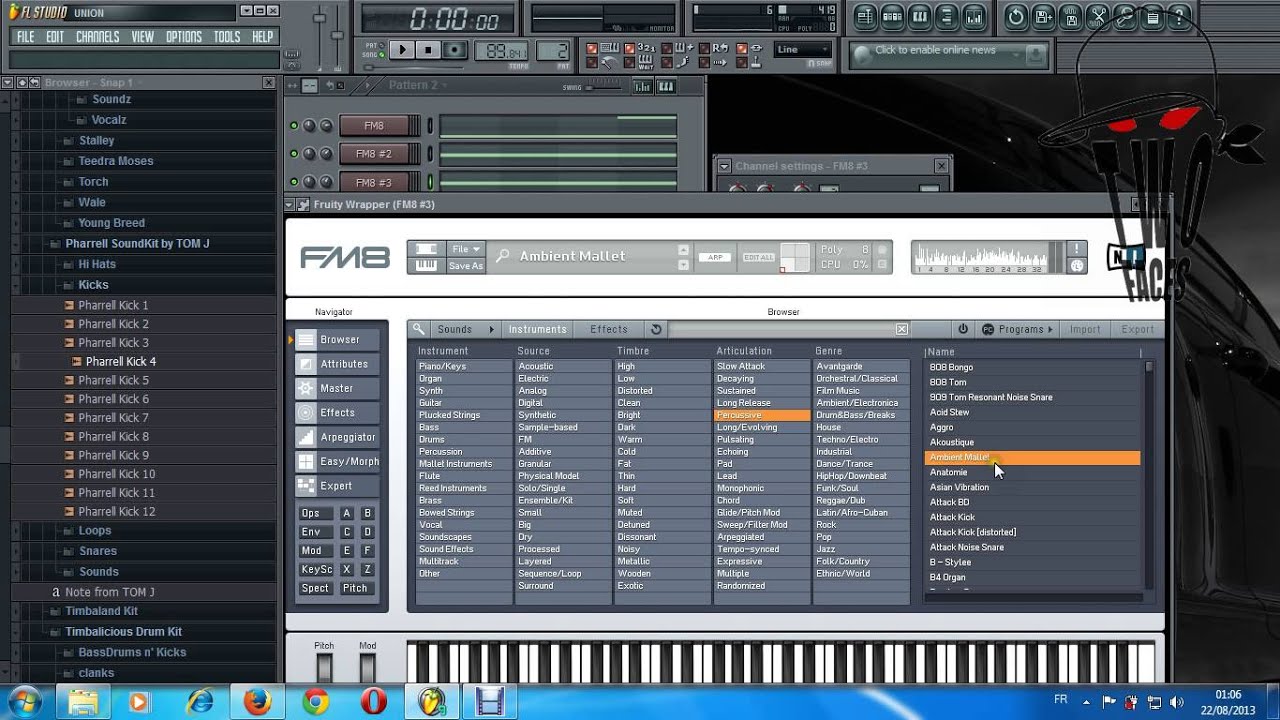 Two Faces On Da Beatz - Pharrell Style instrumental - YouTube