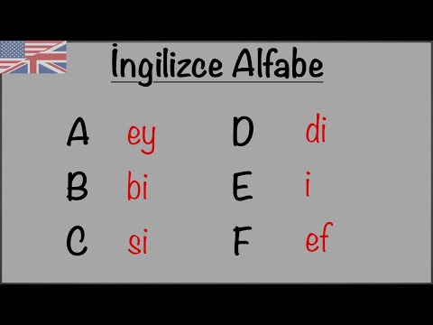 İngilizce Alfabe + Pratik