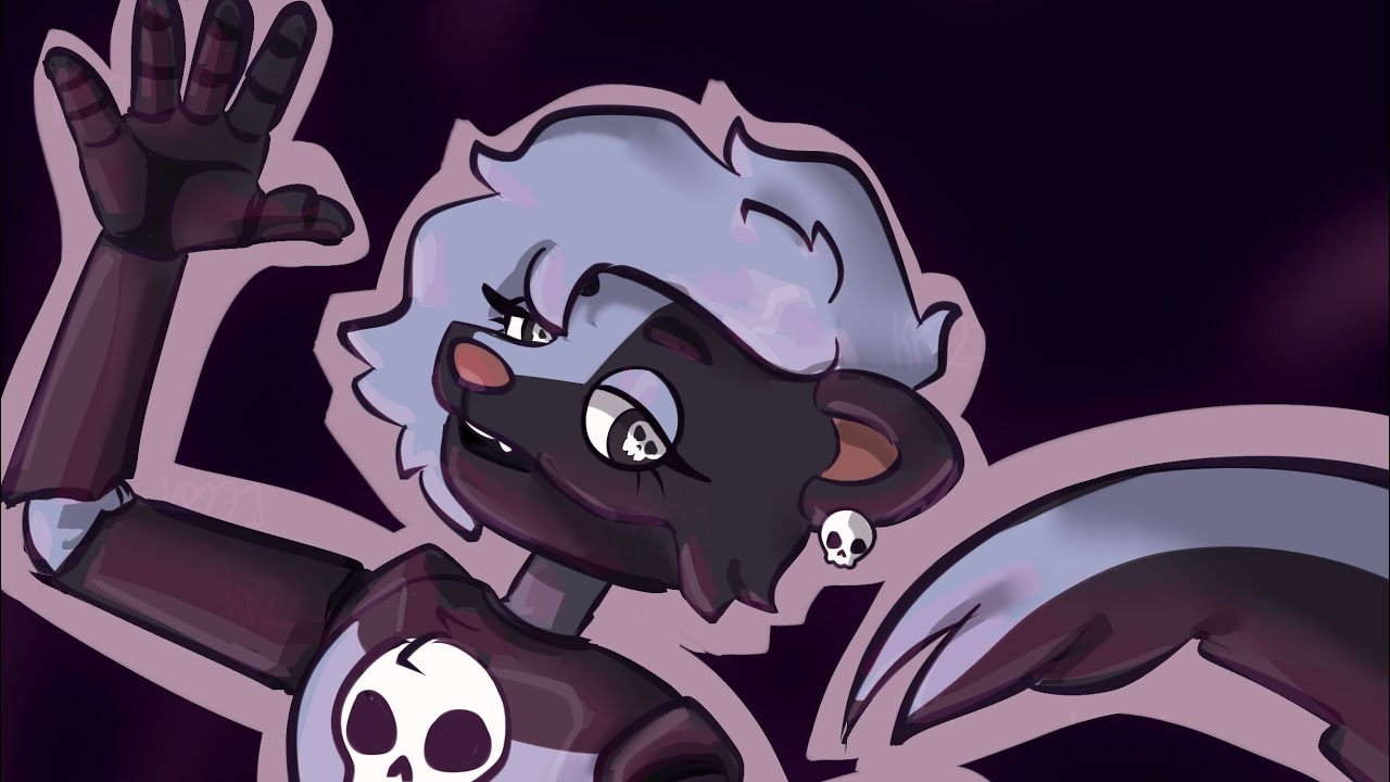 Punk Skunk | Artfight 2024 (revenge) - YouTube