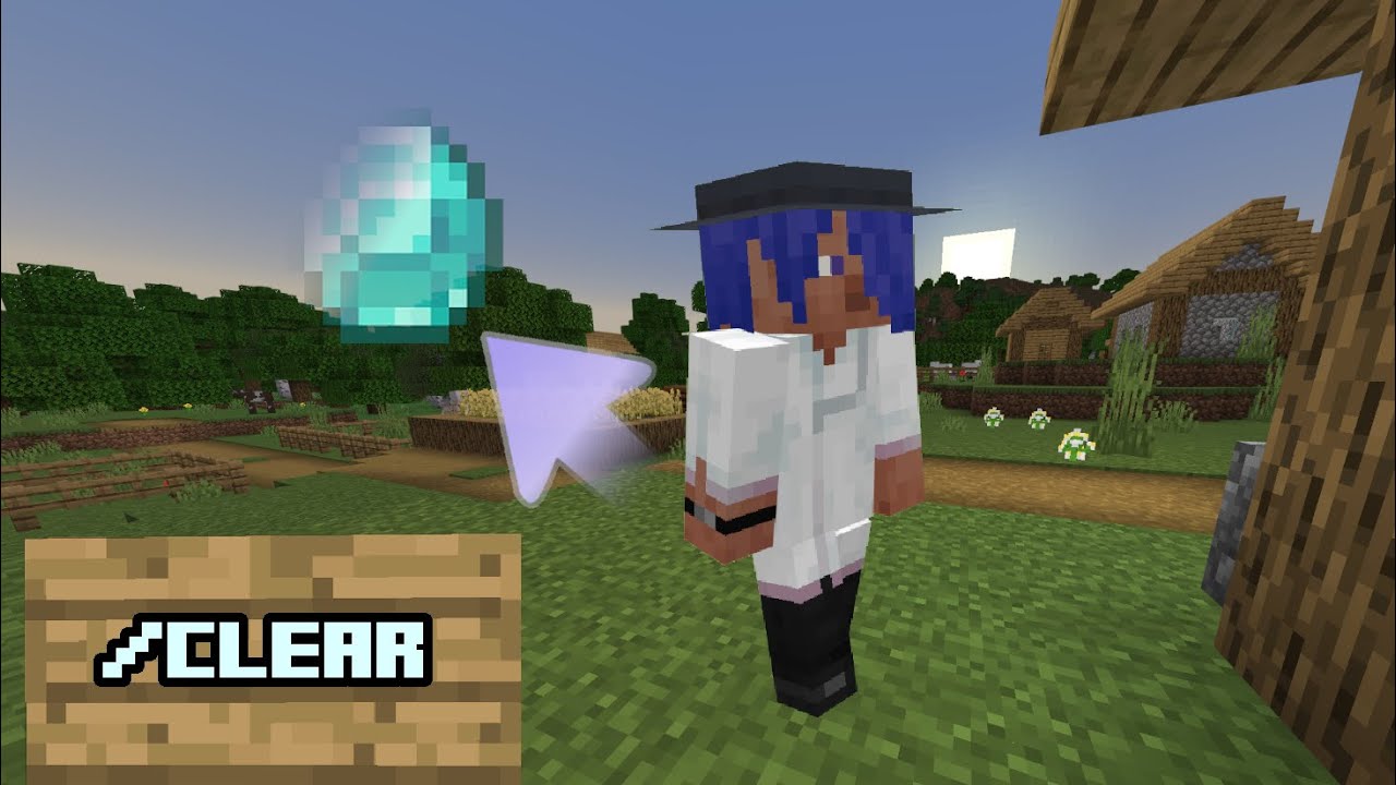 How to Steal Player Items - Minecraft Bedrock Commands Tutorial Series ...