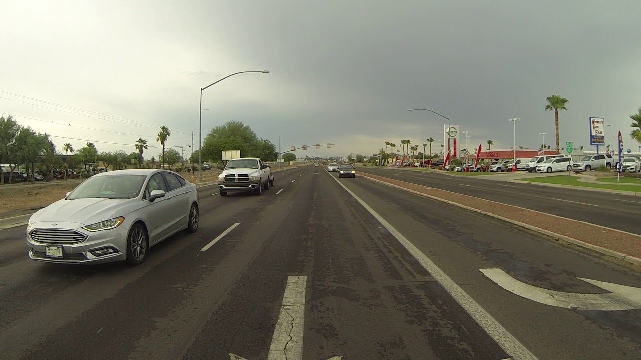 4th Avenue through The Big Curve to 32nd Street, Yuma to Fortuna ...