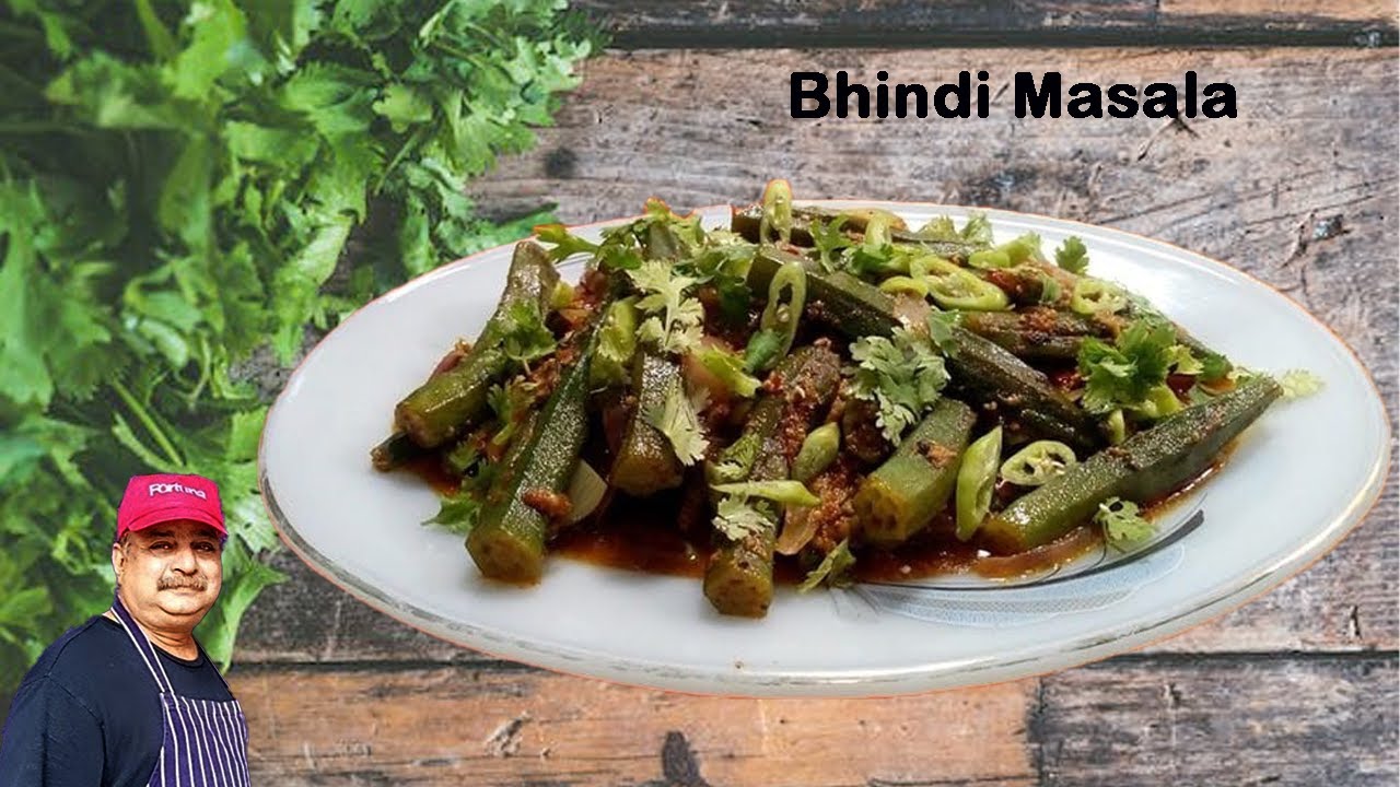 Masala Bhindi Recipe | Dhaba Style Bhindi Masala Recipe | Masala Okra ...