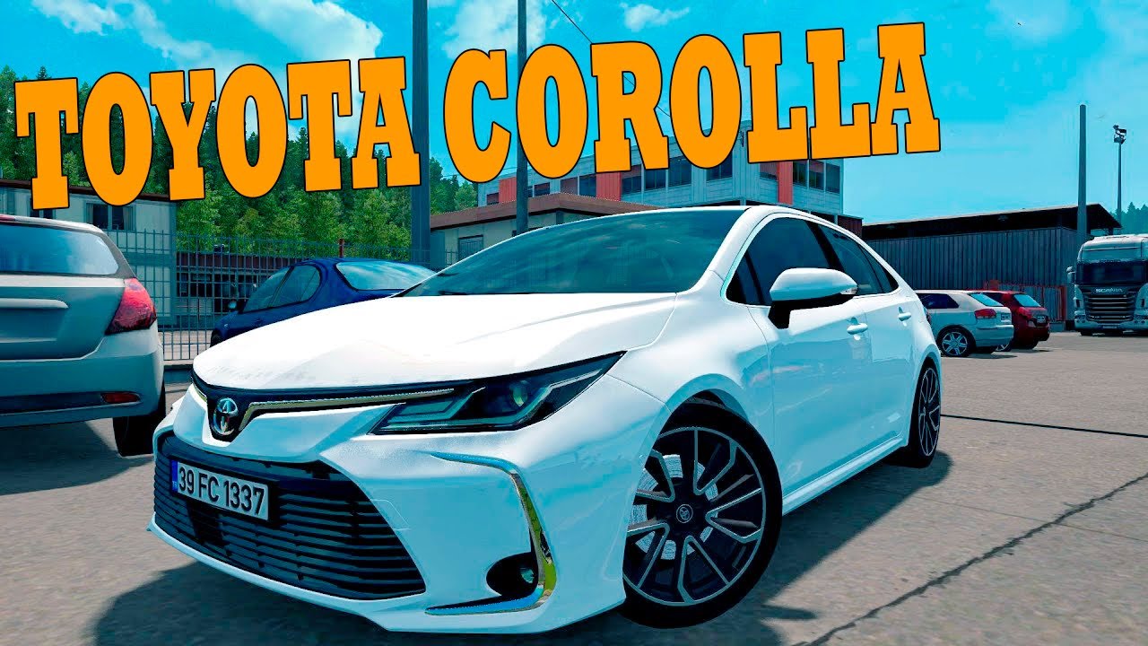 Toyota Corolla 2020 I Euro Truck Simulator 2 1.46/ 1.47 - YouTube