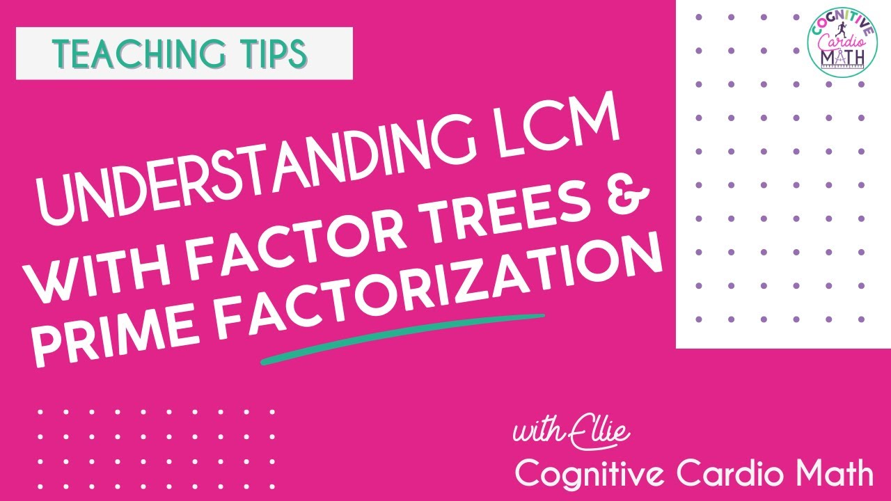 Least Common Multiple Factor Tree YouTube Least Common Multiple Factor Tree YouTube