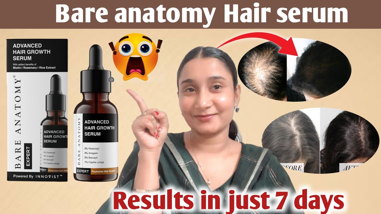 Bare Anatomy Hair Growth Serum Review | Bare Anatomy Advanced Hair ...
