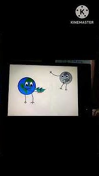 😵earth and moon animation 😵 - YouTube