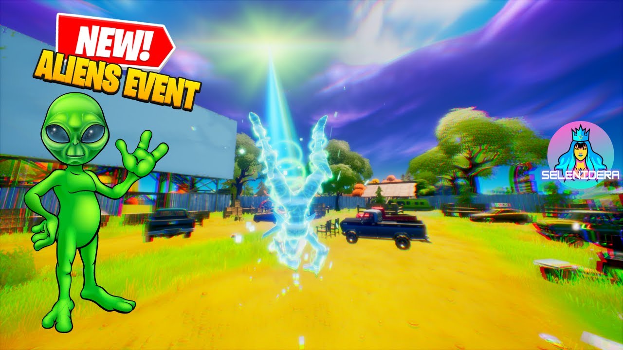 Fortnite Aliens & UFO Event | How To Get Abducted By Aliens in Fortnite ...