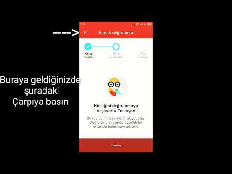 Tosla kartı / Kimlik doğrulama Sorunu Çözümü 💳