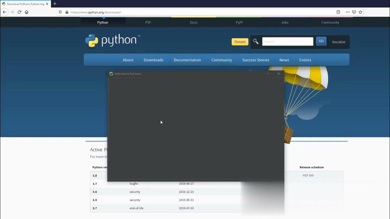 Устанавливаем Python 3 8 и создаём проект - YouTube