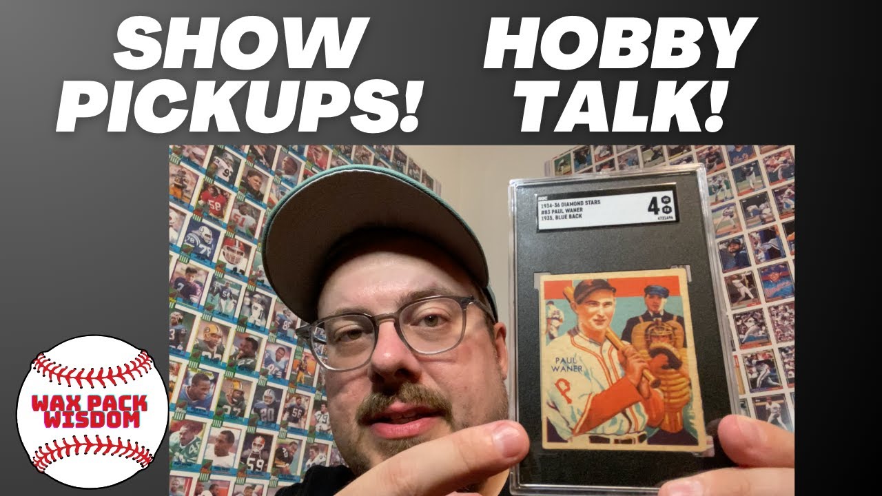 Card Show Pickups! Hobby Talk on Why I Make Vintage Sports Card Content ...