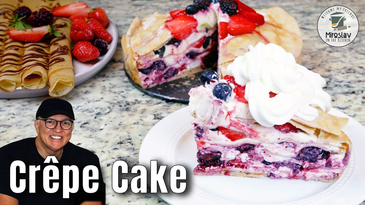 Double the Delight: Classic Crêpes and Crêpe Cake Recipes - YouTube
