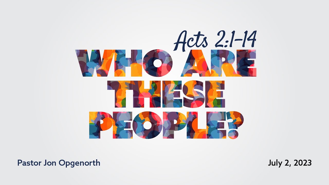 July 2 - Who Are These People? - YouTube