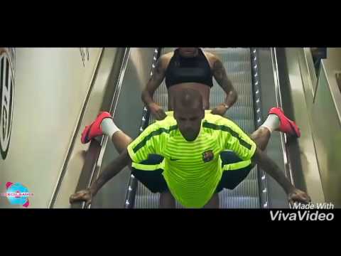 Neymar & alves  tchu  tcha  tcha  lets celebrate HD 2017